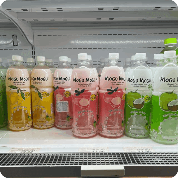 모구모구 전 세계 1위 코코넛 젤리 음료 Official Mogu Mogu