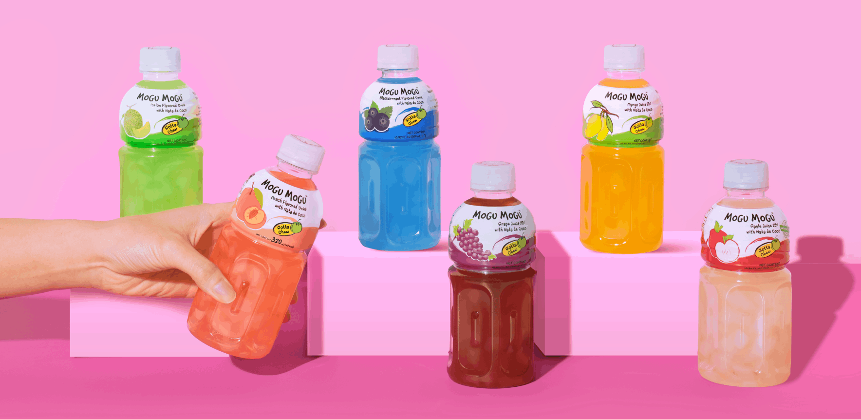 Mogu Mogu - La boisson à la Nata de Coco | Approuvée dans le monde entier