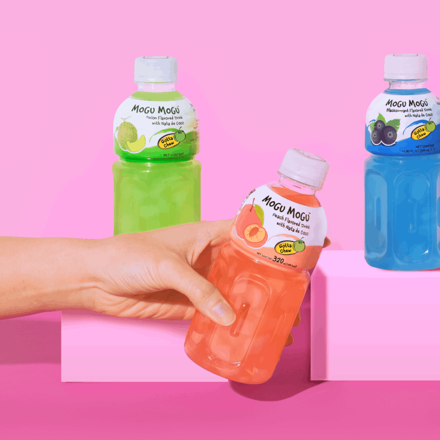 Mogu Mogu - La boisson à la Nata de Coco | Approuvée dans le monde entier