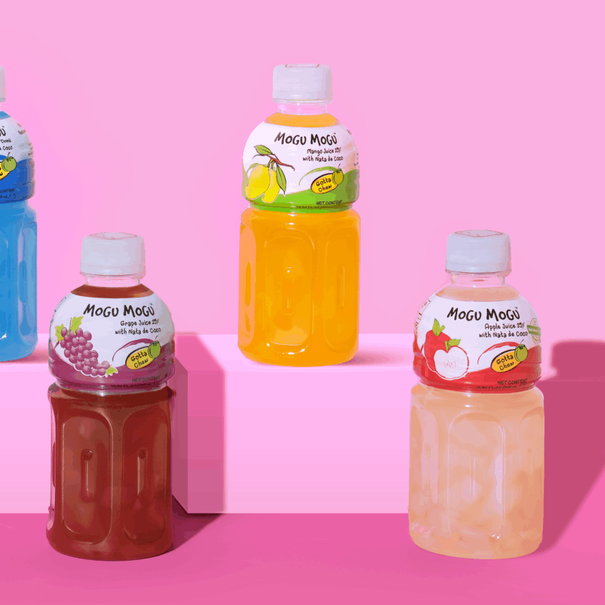Mogu Mogu - La boisson à la Nata de Coco | Approuvée dans le monde entier